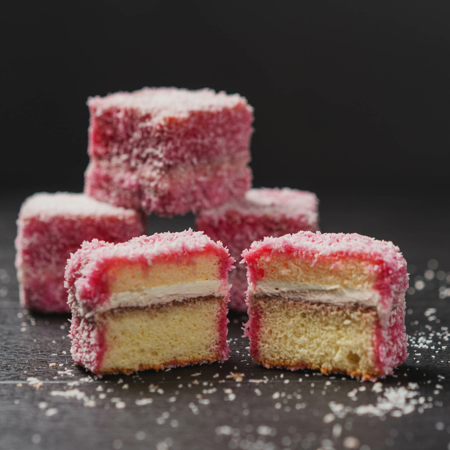 Raspberry Lamington For Cafes And Food Service Businesses