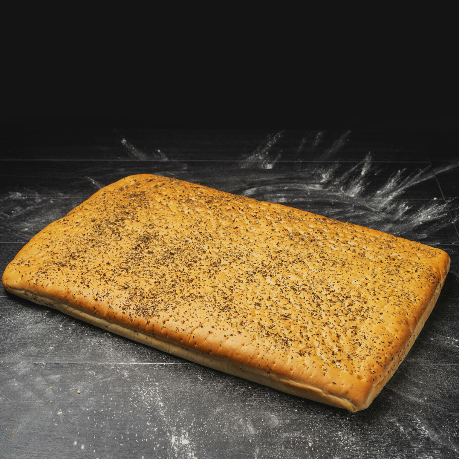 Focaccia Slab Topped With Herbs » Jean-Pierre Wholesale Artisan Bakery ...